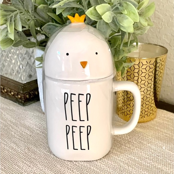 Rae Dunn | Kitchen | Rae Dunn Peep Peep Chick Topper Coffee Mug | Poshmark